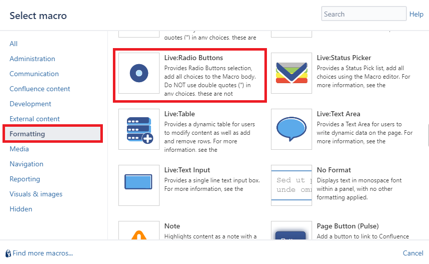 Live Input Macros – KC Integrations